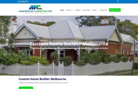 Mastercraft Construction - Stones Throw IT - Website Design, Development Albury Wodonga